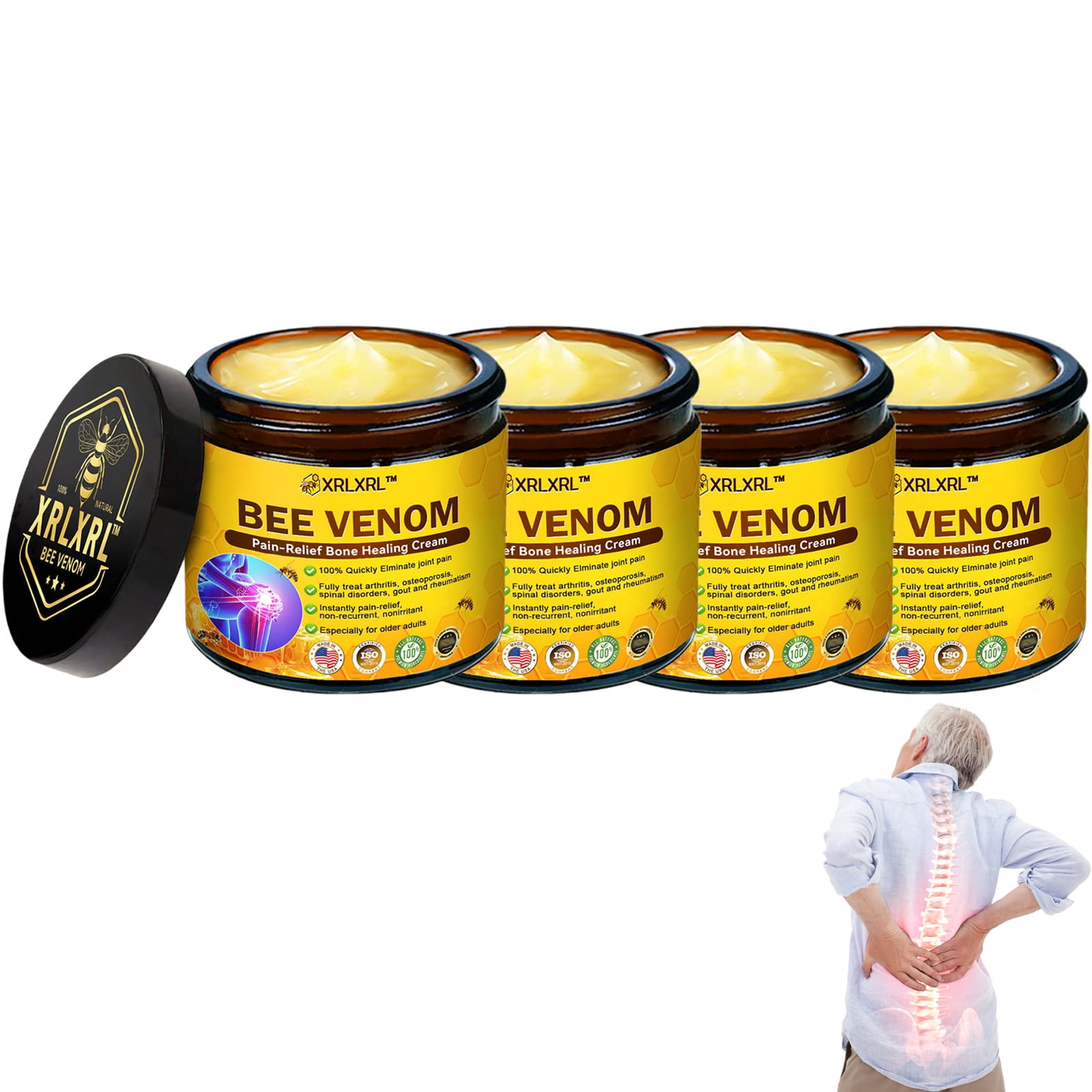 XRLXRL Bee Liquid Multi-Effect Care Cream Series Comprehensive Joint ...