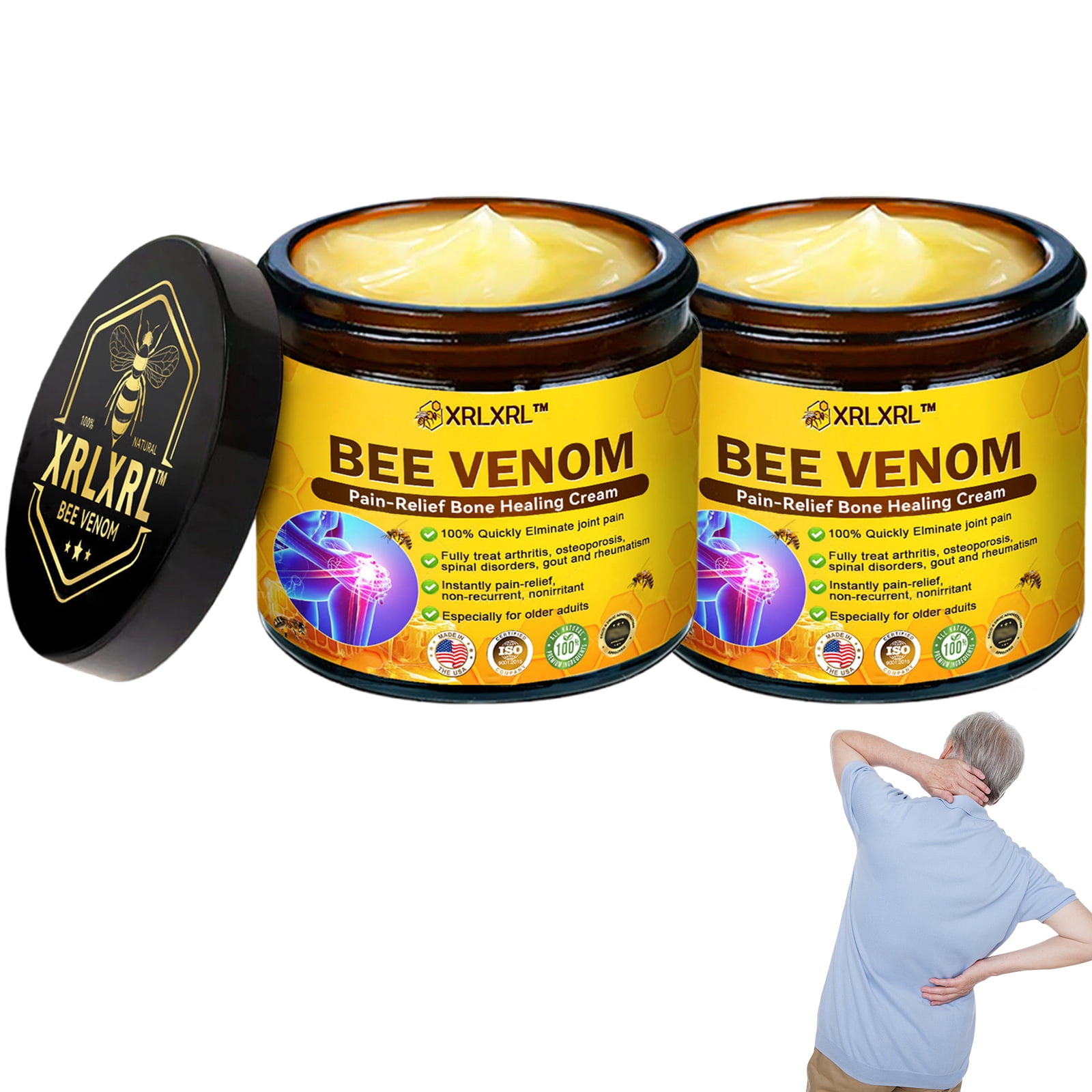 XRLXRL Bee Liquid Multi-Effect Care Cream Series | Deep Care for Joints ...