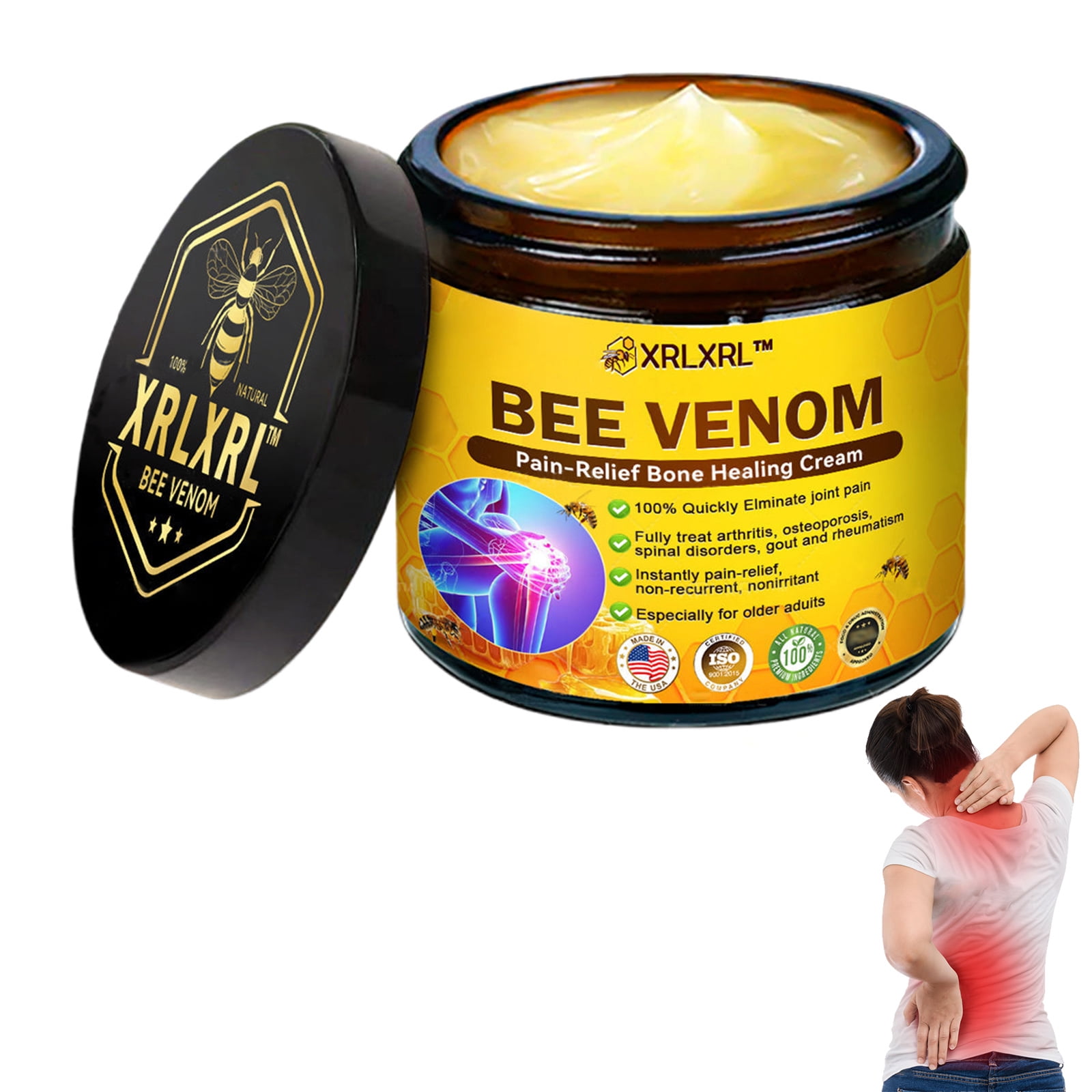 XRLXRL Bee Liquid Multi-Effect Care Cream Series Premium Deep Care for ...