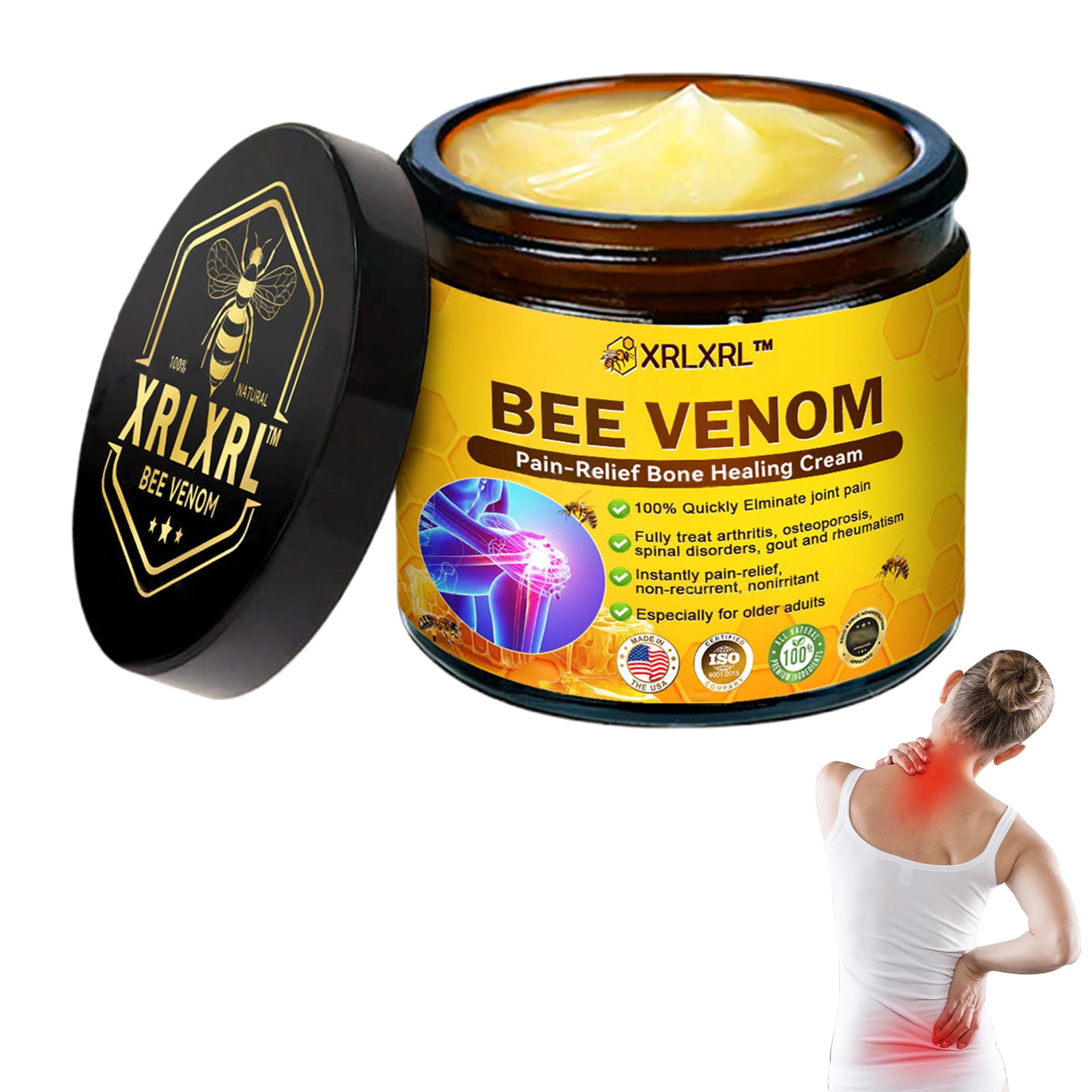 XRLXRL Bee Vénom Multi-Effect Care Cream Series | Deep Care Joints/Back ...