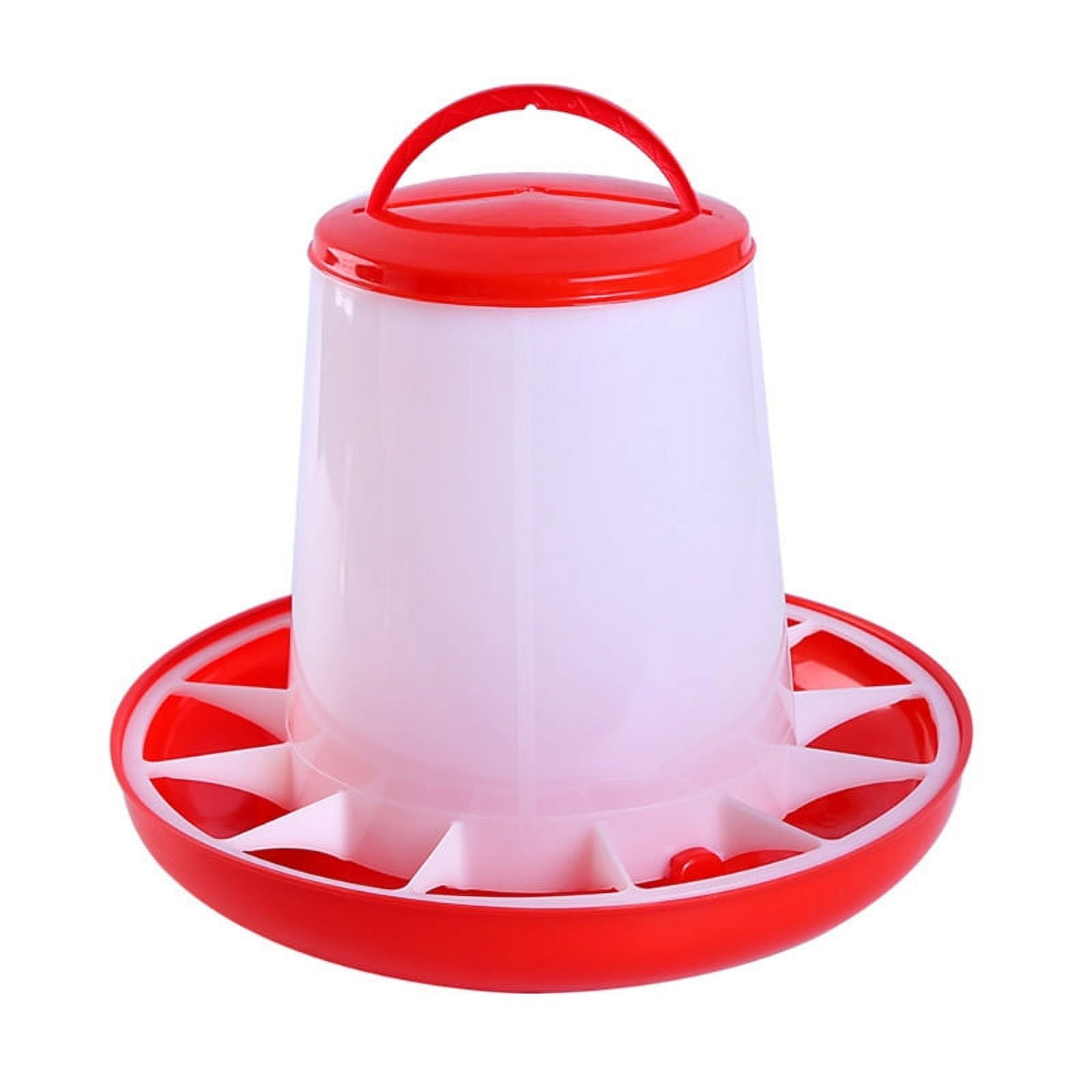 XROMTBEM Chicken Feeder Hanging Poultry Food Dispenser Feed Multiple ...