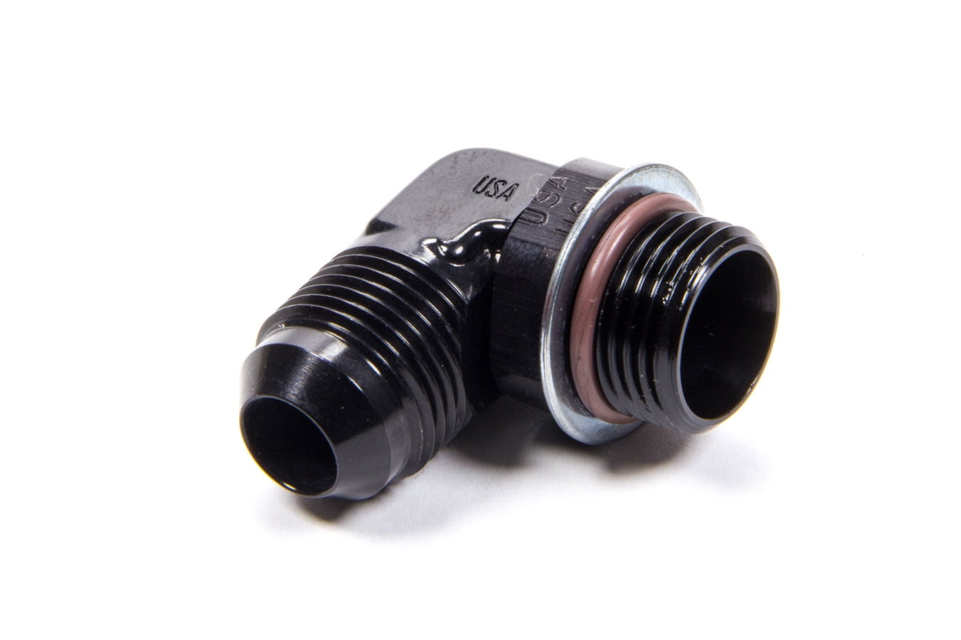 XRP 8AN Male to 8AN Male O-Ring Alum 90 Degree Fitting P/N 989108 ...