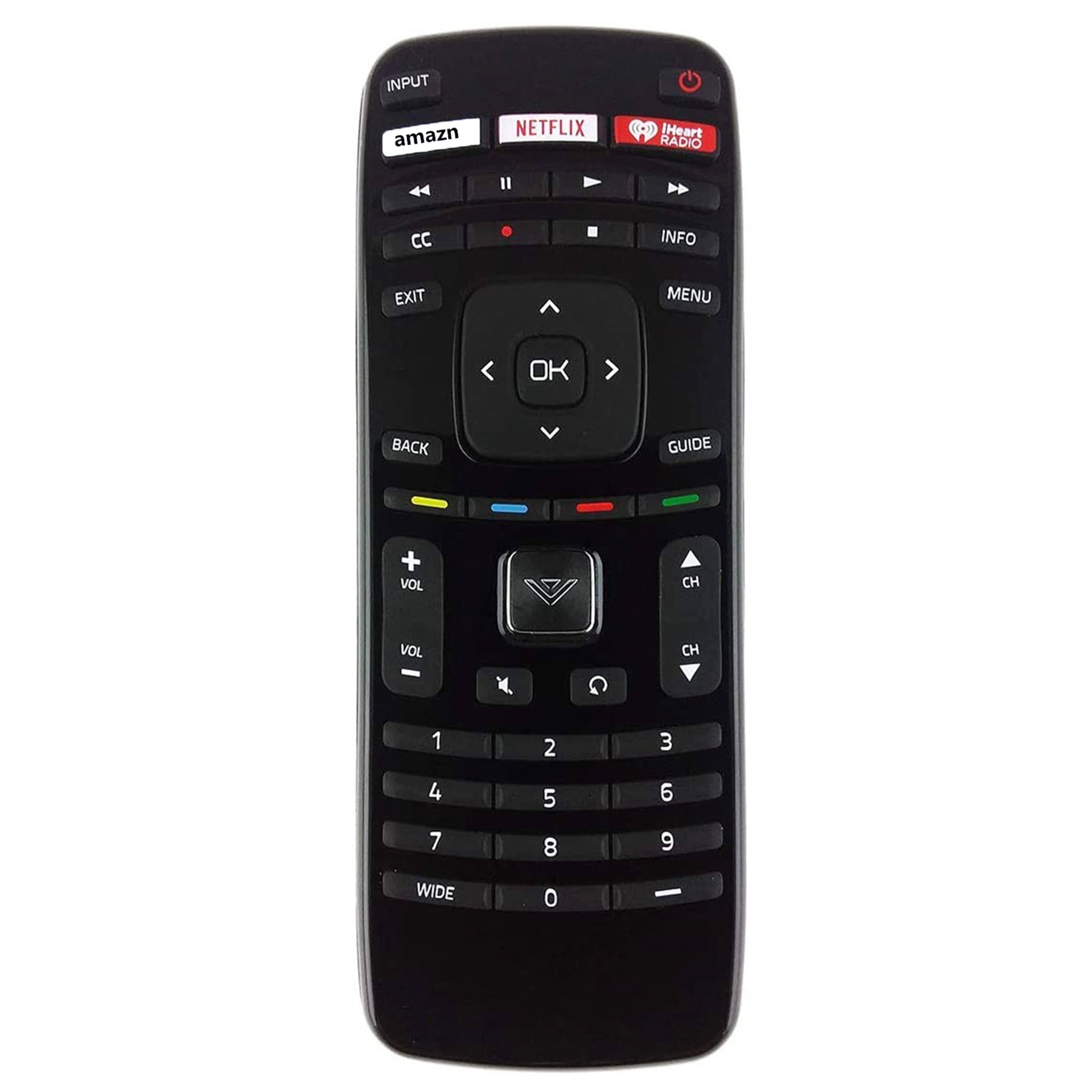 XRT112 Replacement Remote Control, Fit for Vizio LCD LED Smart TV E550i ...