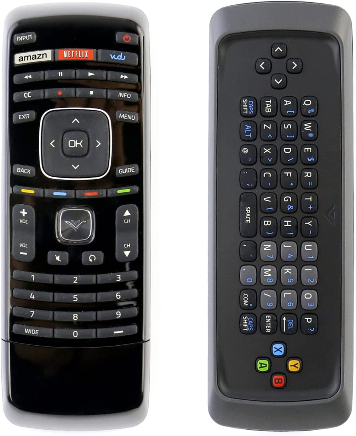 XRT300 Replacement Remote with Qwerty Keyboard Compatible with Vizio TV ...