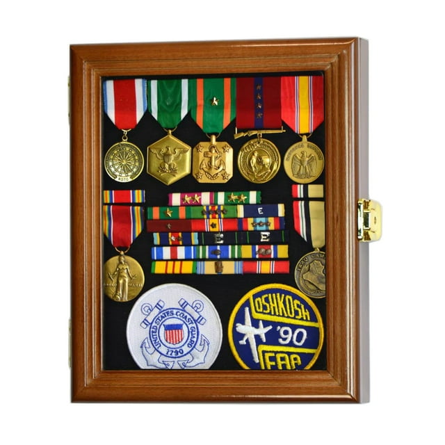 XS Military Medals, Pins, Patches, Insignia, Ribbons Display Case ...