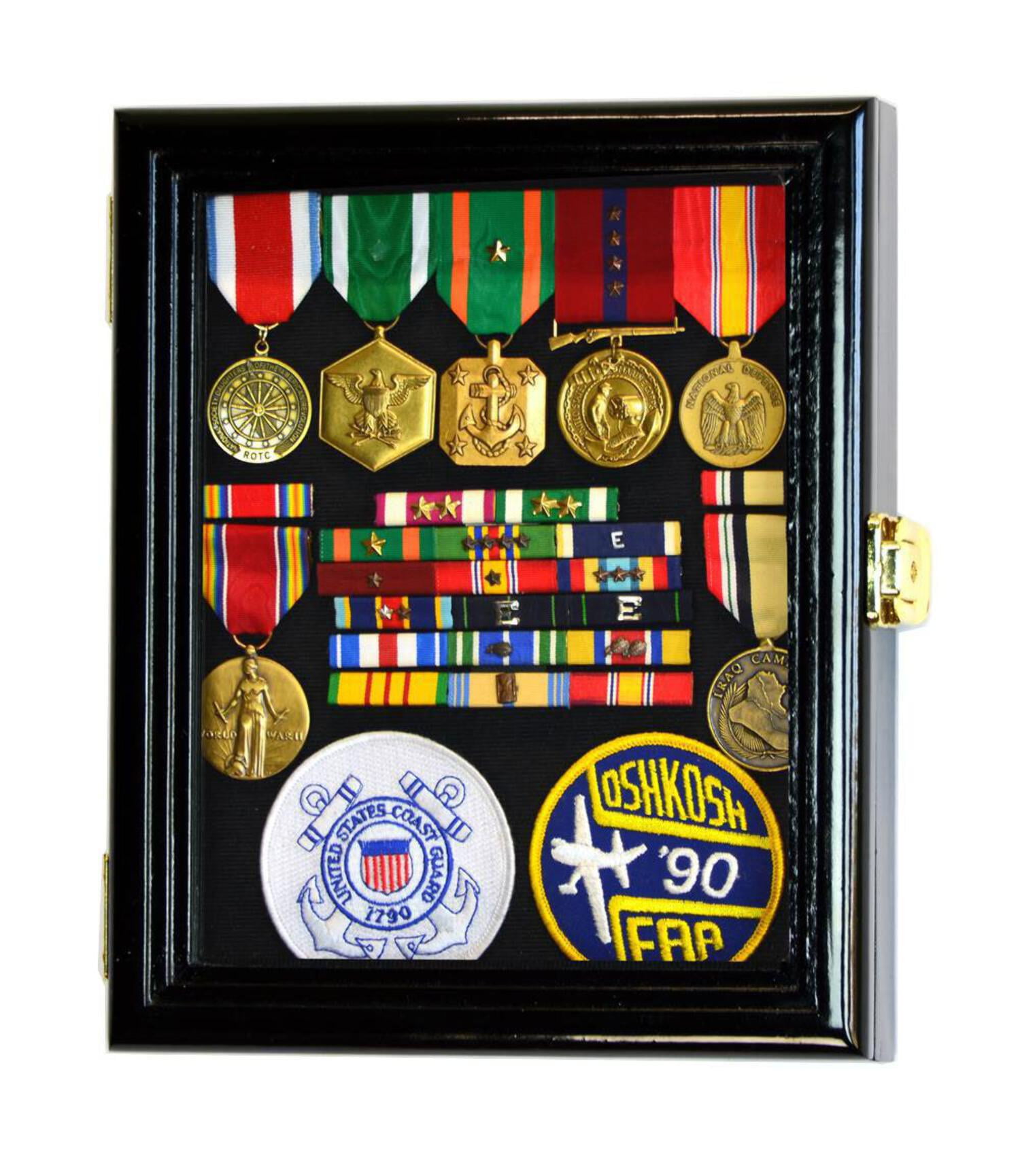 XS Military Medals, Pins, Patches, Insignia, Ribbons Display Case ...