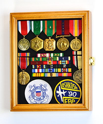 XS Pin Display Case Cabinet Box for Medals Pins Patches Insignia ...