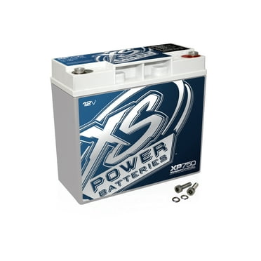 XS Power 12V BCI Group 34R AGM 4000W 3300A Car Battery with Terminal ...