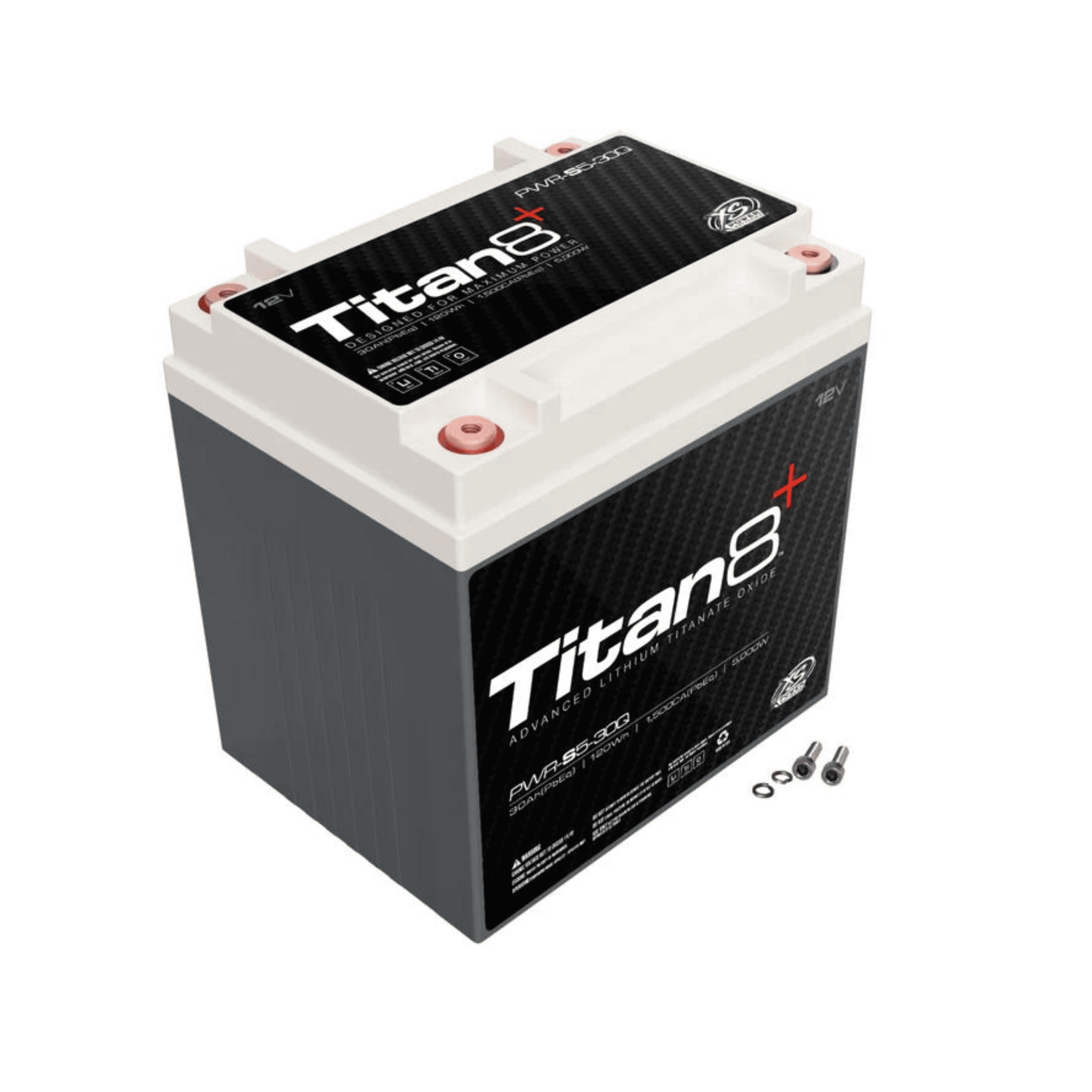 XS Power 12V Lithium Titanate Oxide Battery, Titan8 Series PWR-S5-30Q ...