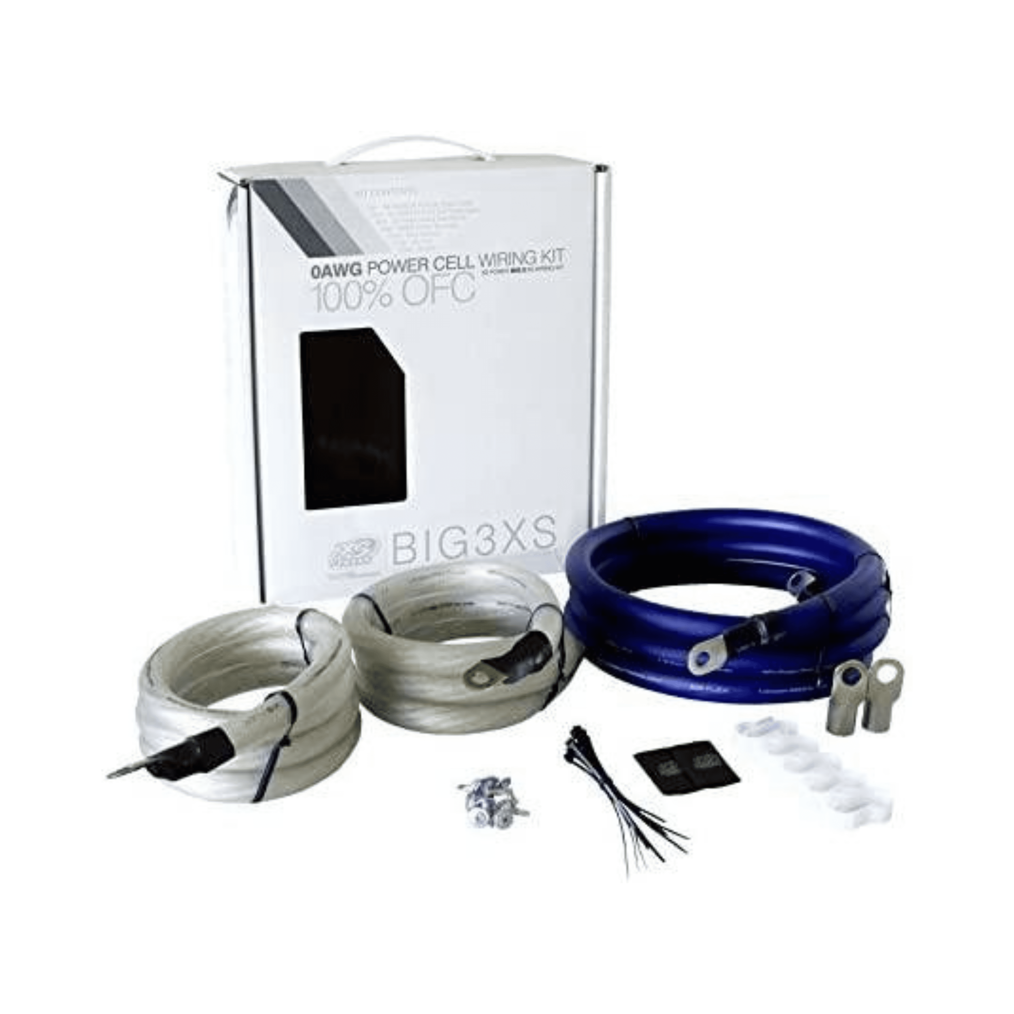 XS Power 350 Amp Big 3 Wiring Upgrade Kit 1/0 AWG 350A BIG3XS New ...