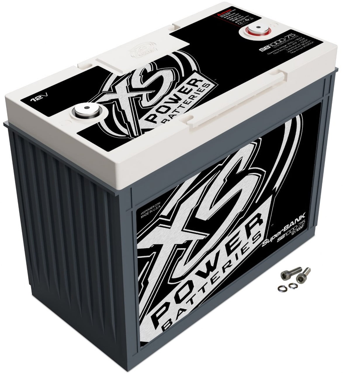 XS Power Batteries 12V Super Bank Capacitor Modules - M6 Terminal Bolts ...