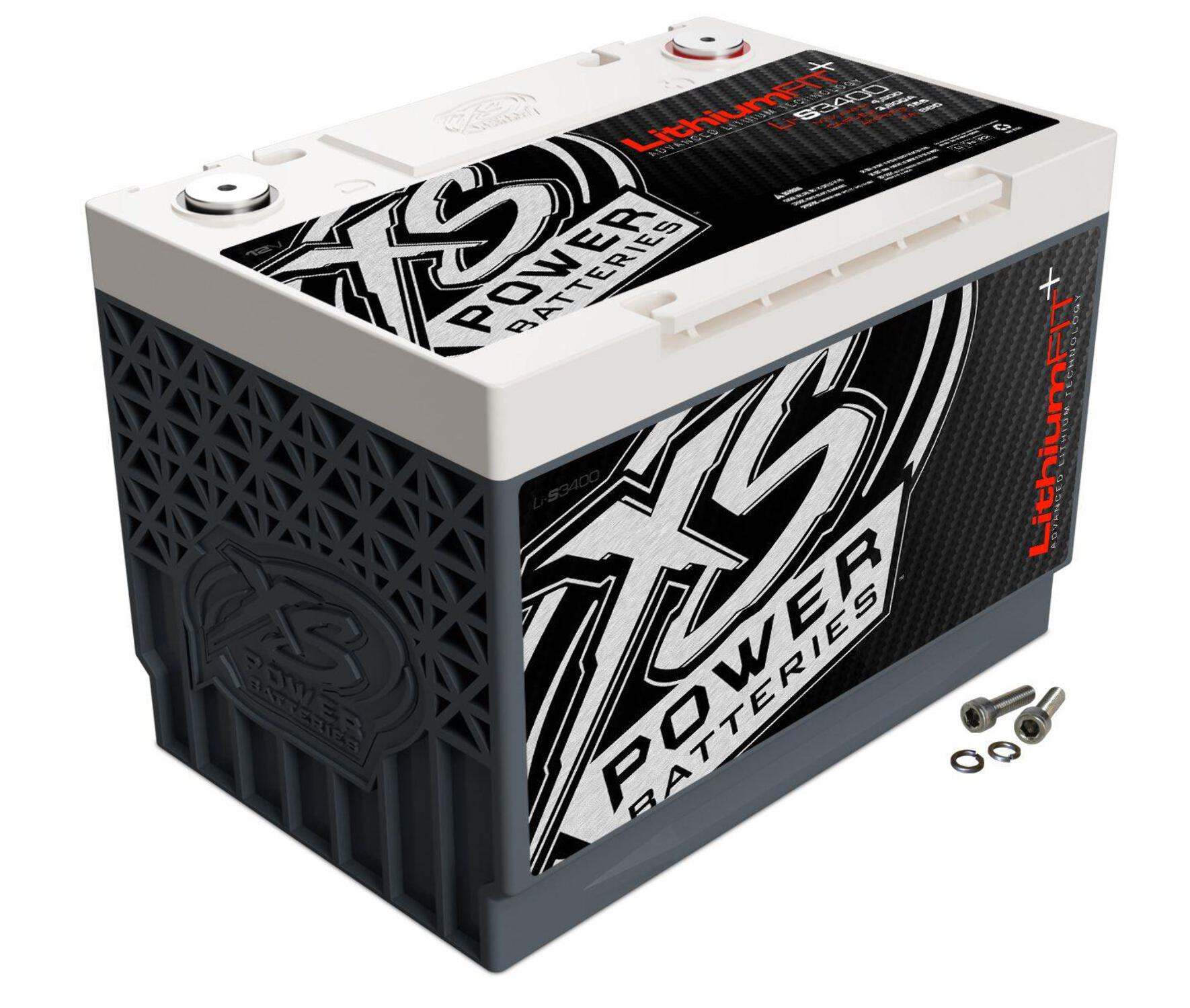XS Power Batteries Lithium Racing 12V Batteries - M6 Terminal Bolts ...
