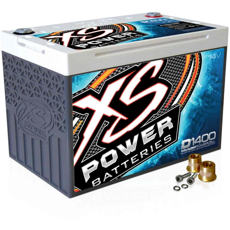 XS Power D1400 D Series AGM High Cranking Amp Battery Walmart
