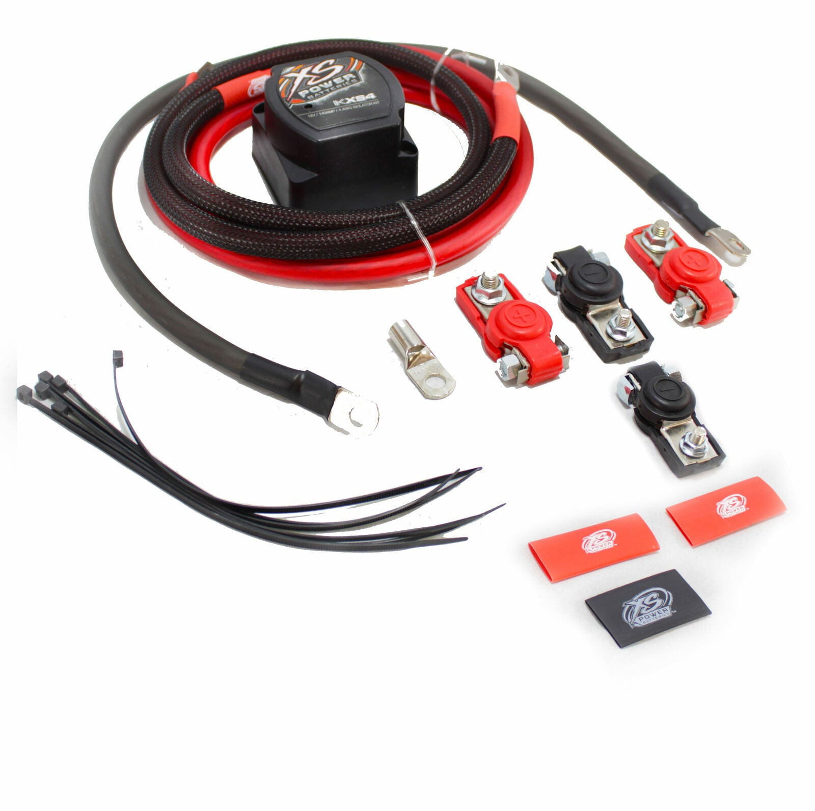 XS Power IKXS4 12 Volt 4 AWG 140 Amp OFC Battery Isolator Kit New ...