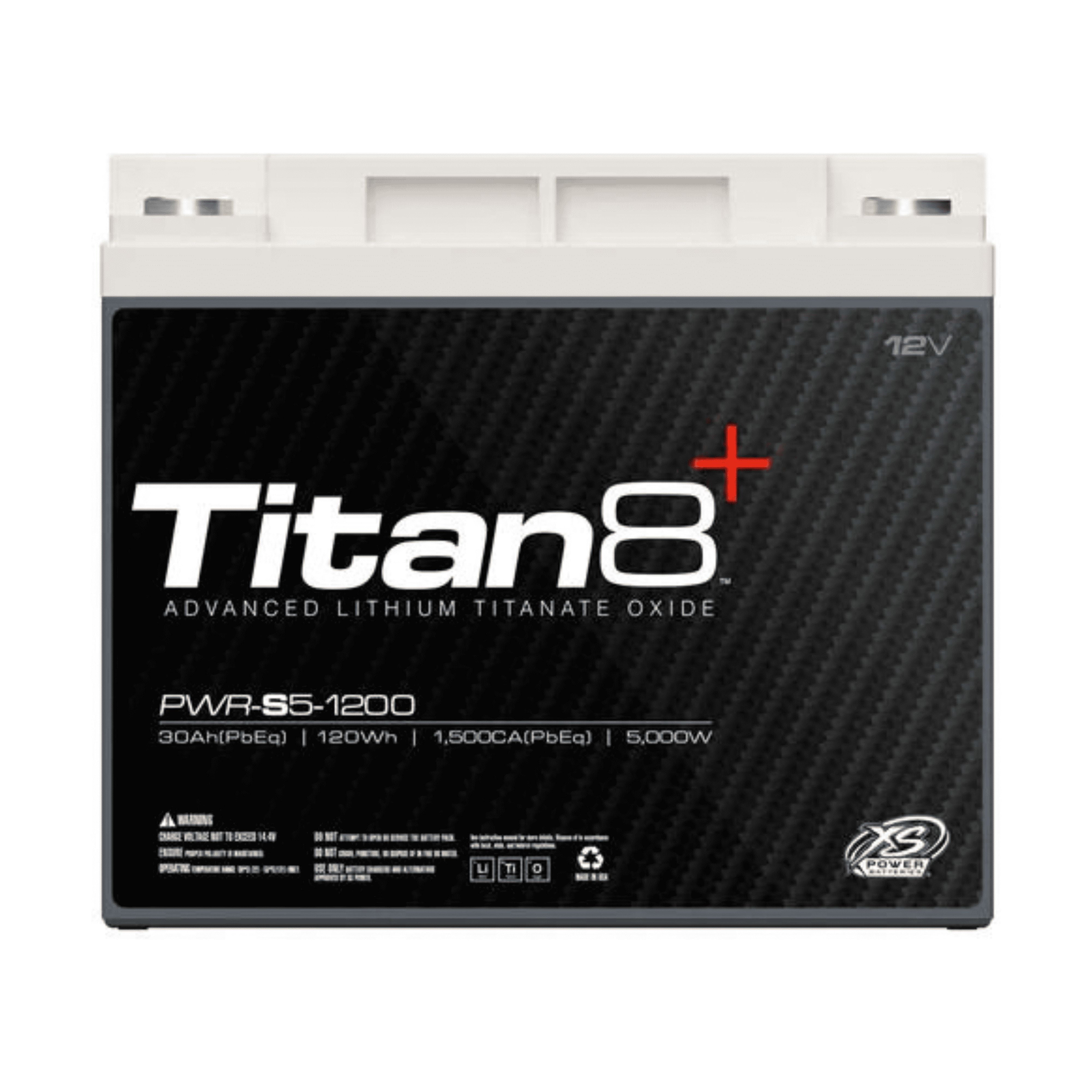 XS Power PWR-S5-1200 Titan-8 12v Lithium Titanate Super Battery ...
