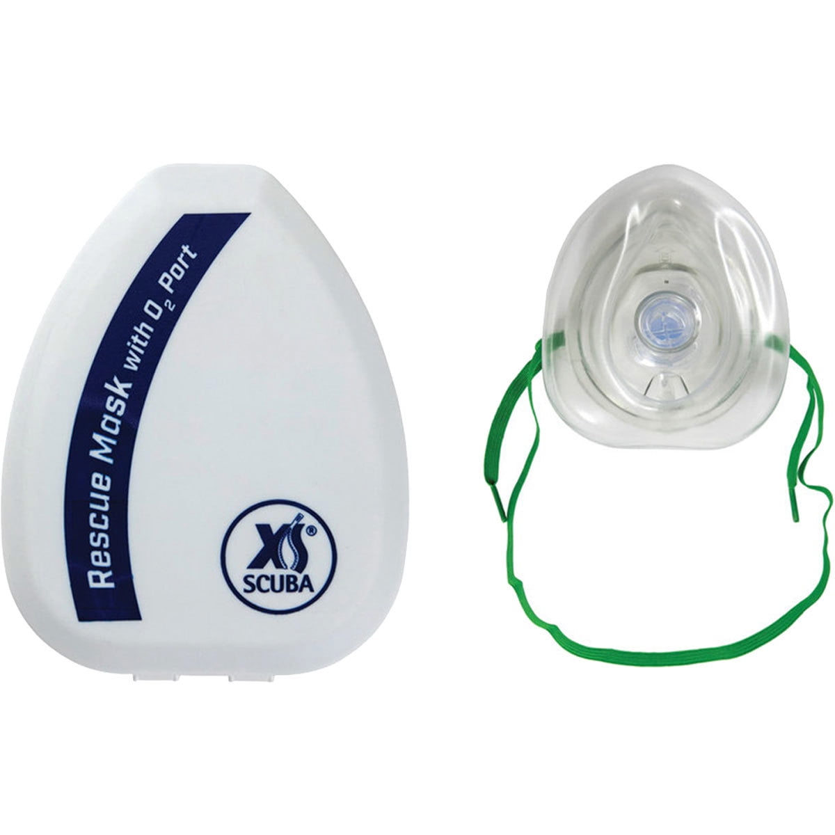 XS Scuba Pocket Rescue Mask With Case Accessories - Walmart.com