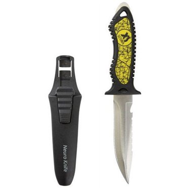 Scuba Diving Boating 10.5" Titanium Point-Tip Dive Knife w/ 2 Knife Straps - Walmart.com