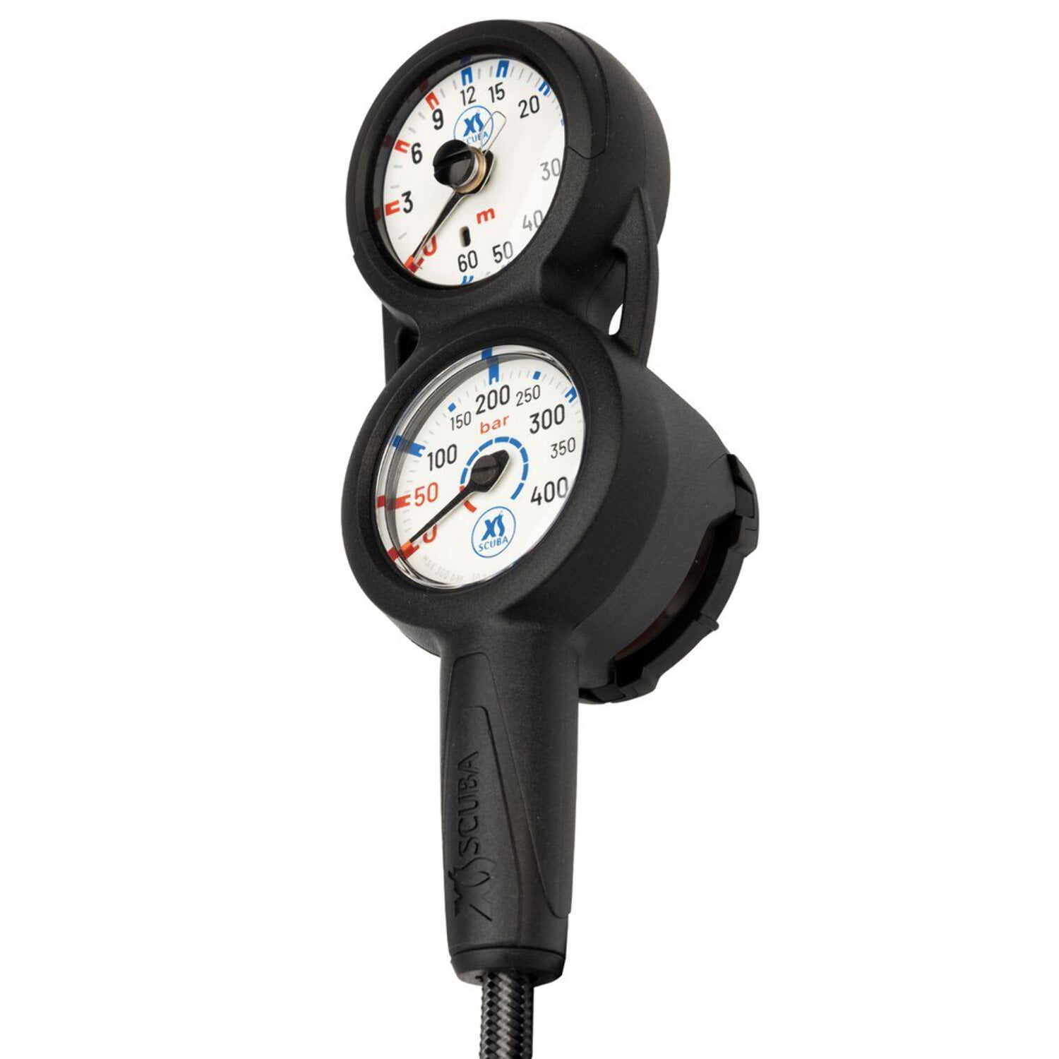 XS Scuba QuikVu Pressure, Depth and Compass Console - Metric - Walmart.com