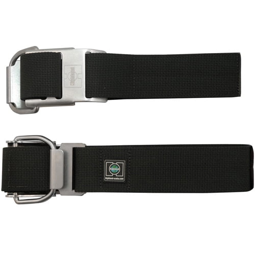 XS Scuba Tank Bands with Stainless Steel Cam Buckles (Pair) - Walmart.com