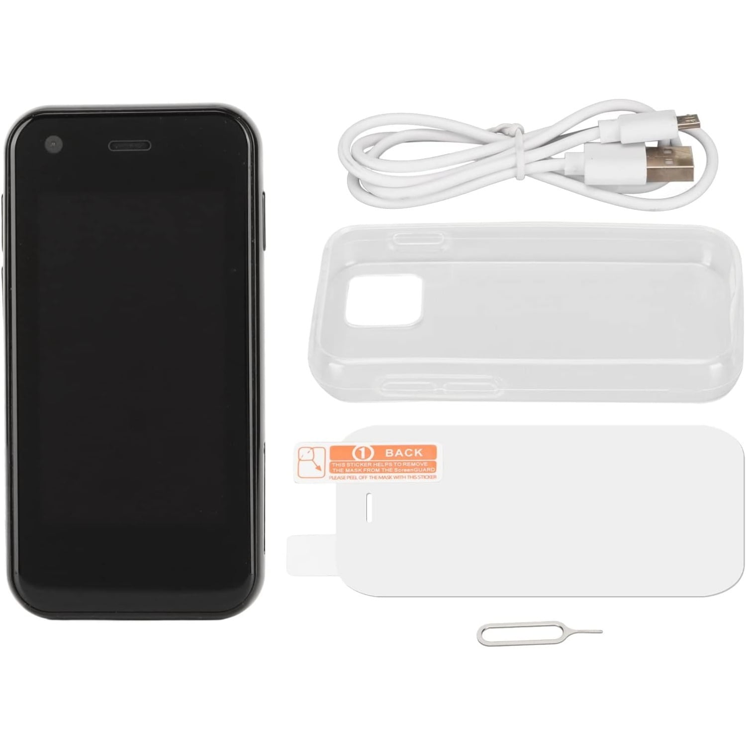 XS11 Mini Mobile Phone, 2.5in Cell Phone WiFi GPS 1GB 8GB Quad Core for ...