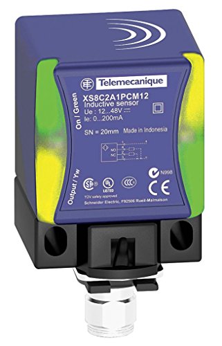 XS8C2A1PCM12 Universal Series Inductive Proximity Sensor, Multi ...