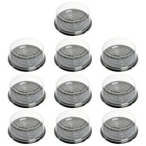 8" - Cake Dome container with Clear Dome Lid - 5.25" Tall - 6ct or 12ct ...