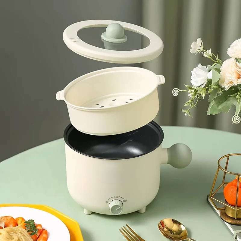 XSD 2025 Rice Pot Multicooker Hotpot Stew Heating Pan Noodles Eggs Soup ...