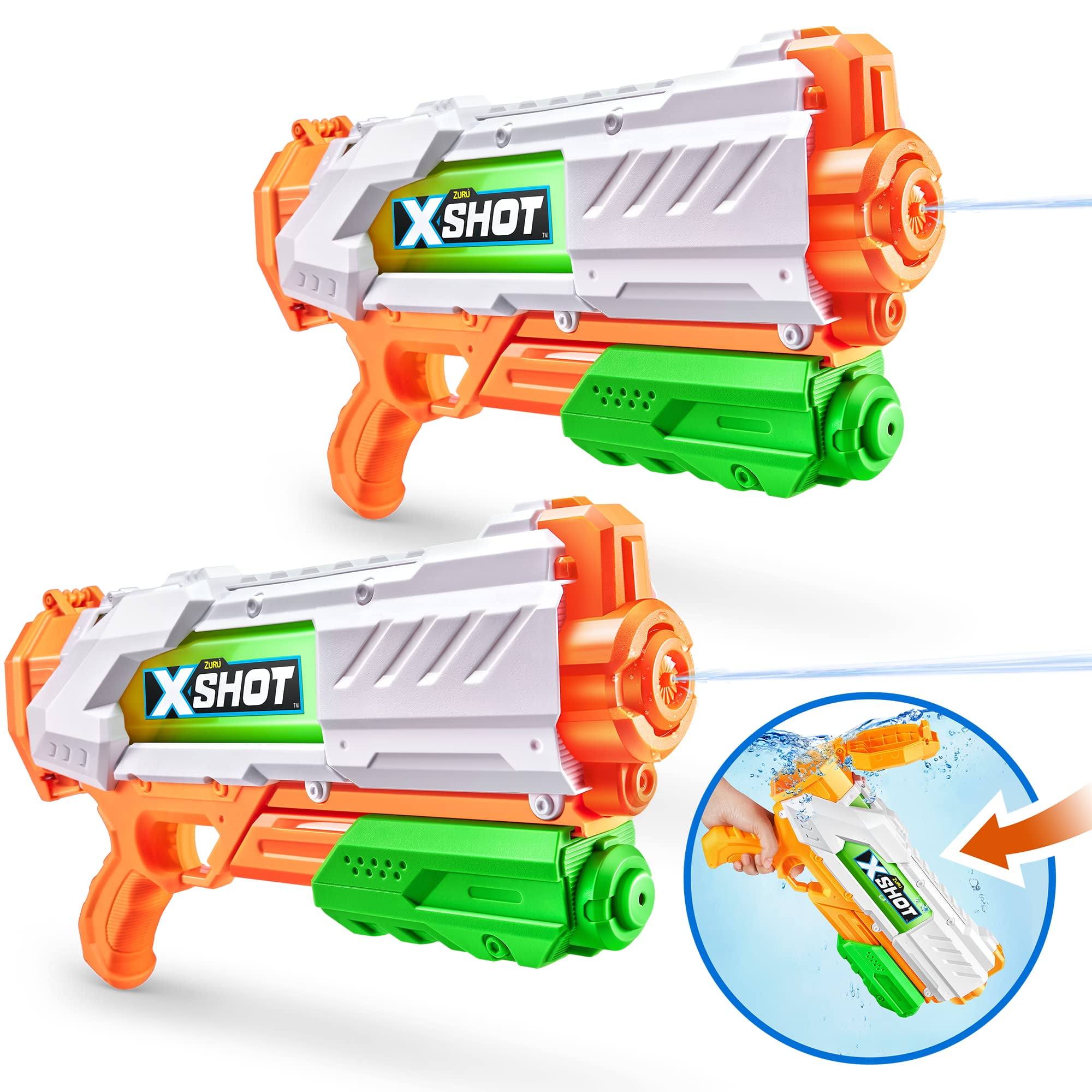 XSHOT 2 X Fast-Fill Medium Refresh Water Blaster - Walmart.com
