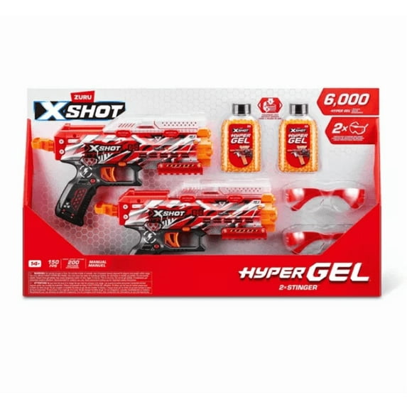 XSHOT Hyper Gel Mini Toy Gel Blaster - 2PK by ZURU - Walmart.com