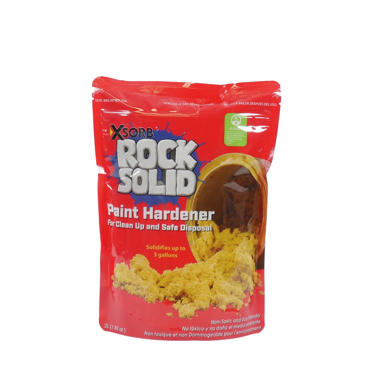 XSORB Rock Solid Paint Hardener 2 Liter Bag (Case of 12) - Walmart ...