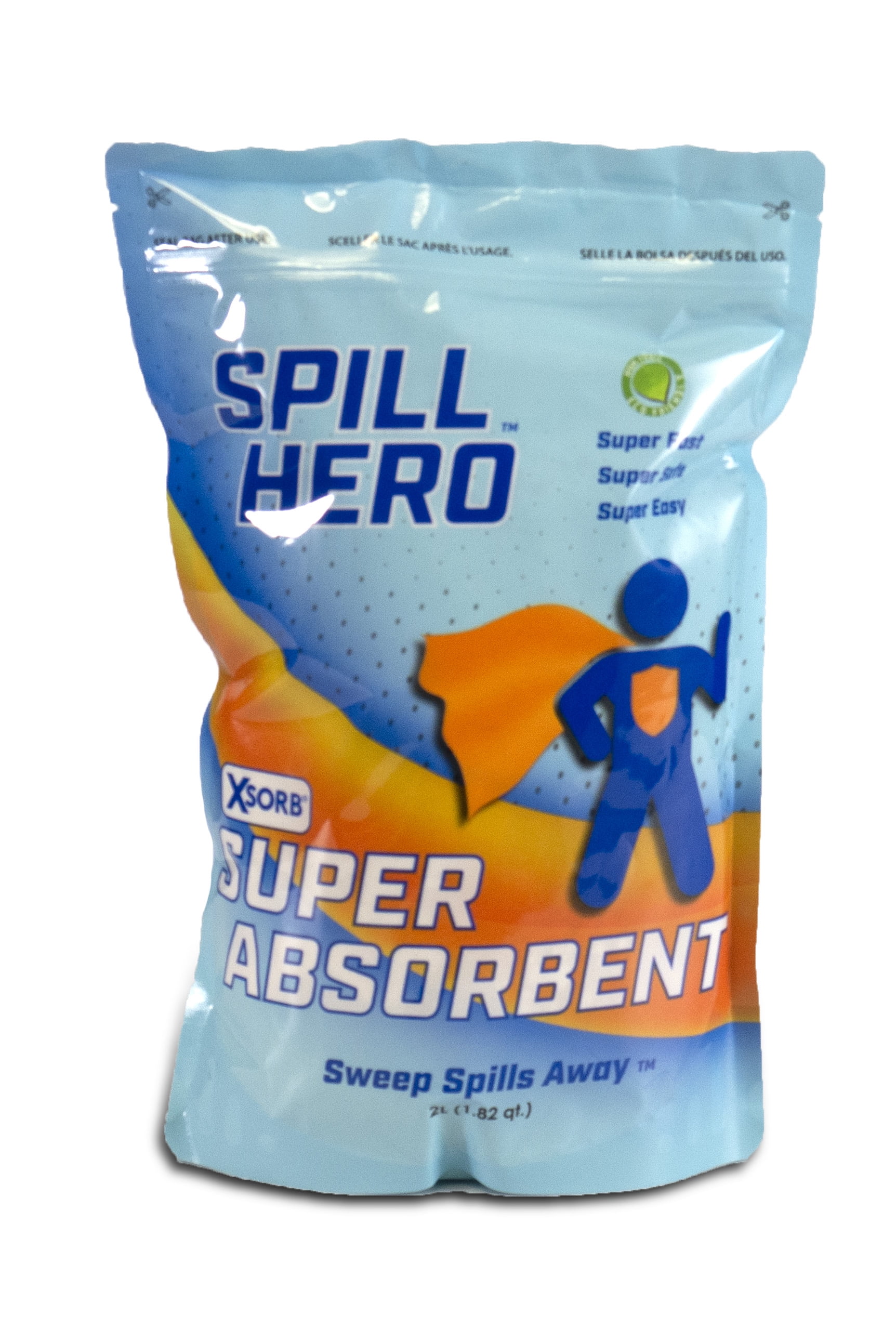 XSORB Universal Spill Clean-Up 2 Liter Bag (Case of 6) - Walmart.com