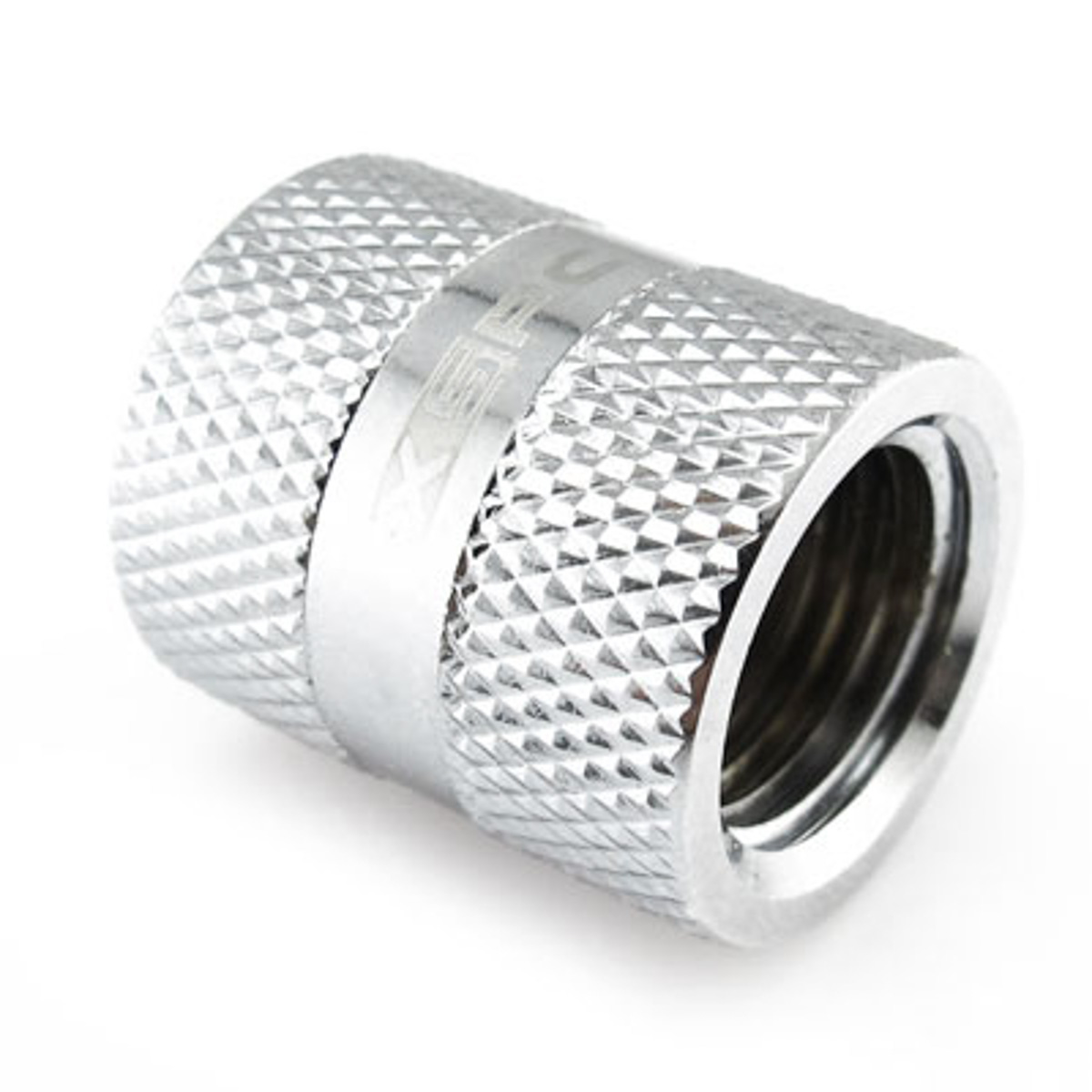 XSPC G1/4" Female to Female Rotary Fitting, Chrome - Walmart.com
