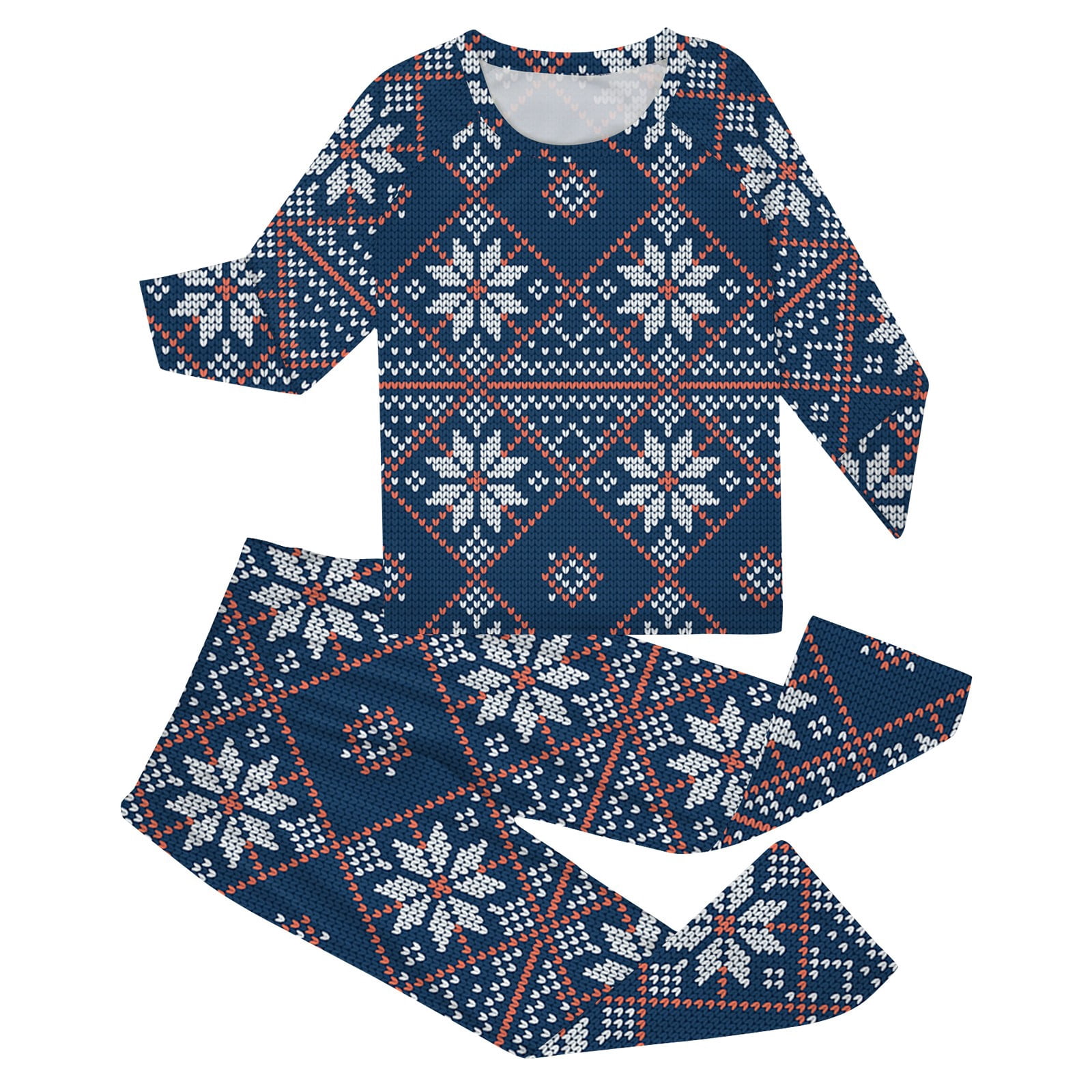 XSSFCC Family Christmas Pajamas Matching Sets 2024 Reindeer Print ...