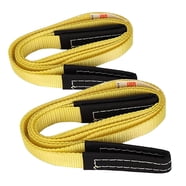 1-Ply Webbing Sling 1”x 20ft Lifting Straps 2Pack Heavy Duty Web Strap ...
