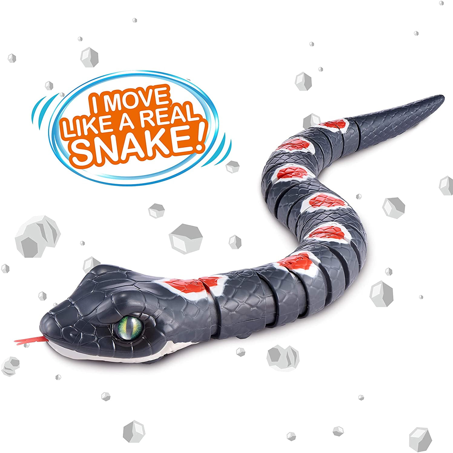 Free Shipping! Robo Alive Slithering Snake Battery-Powered Robotic Toy ...