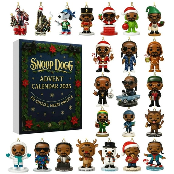 XSkidsodj Snoop Dogg Advent Calendar 2025 - 24 Day Christmas Countdown ...