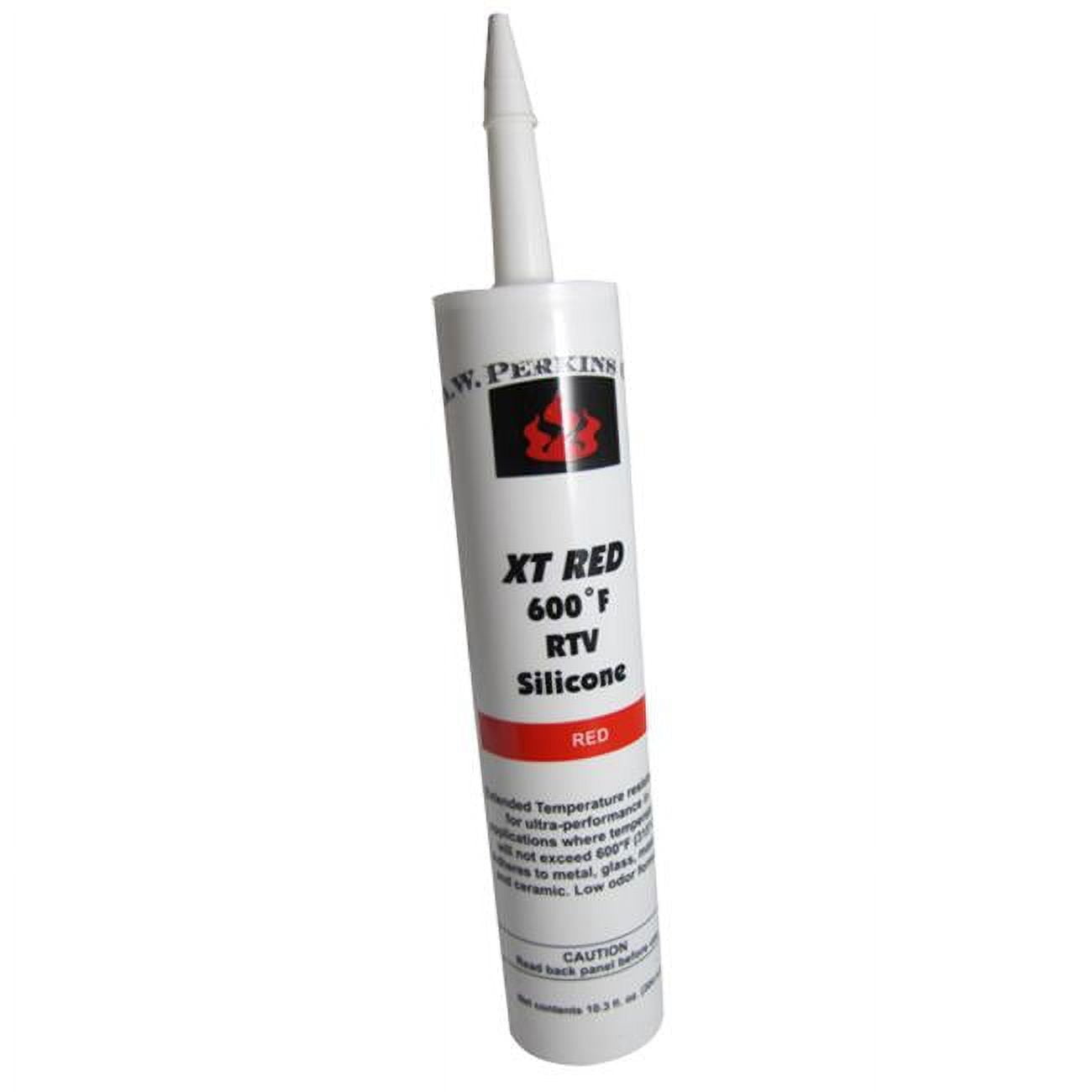 XT Extended Temp. Red Silicone Sealant- 10.3 oz. cartridge- pk of 12 ...