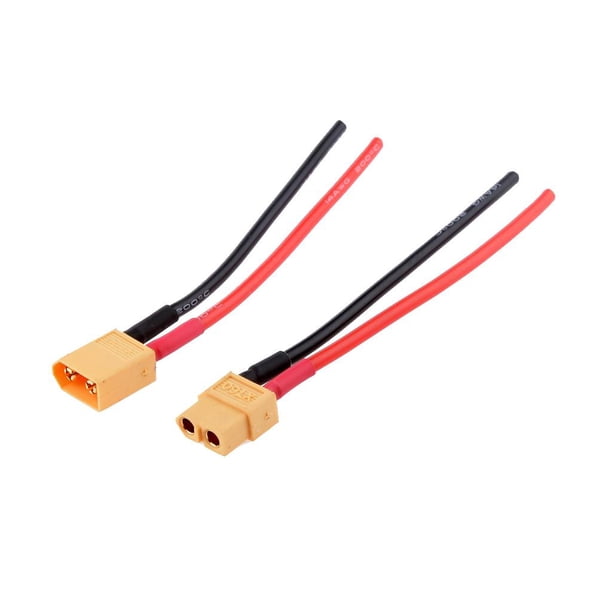 XT60 Charging Cable Banana Plug 3.5mm Male \u0026 Female Connector ...