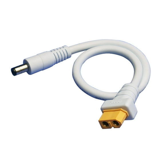 XT60 Female Connectors to DC5.5x2.1mm Male Cable for FPV Monitors and ...