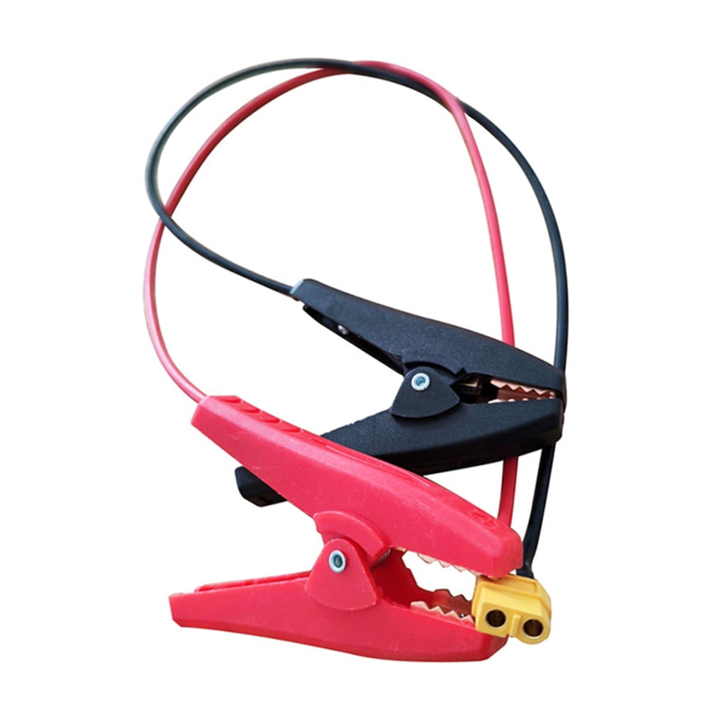 XT60 Female to Battery Clip Cable 14AWG Wire High Current for Battery ...