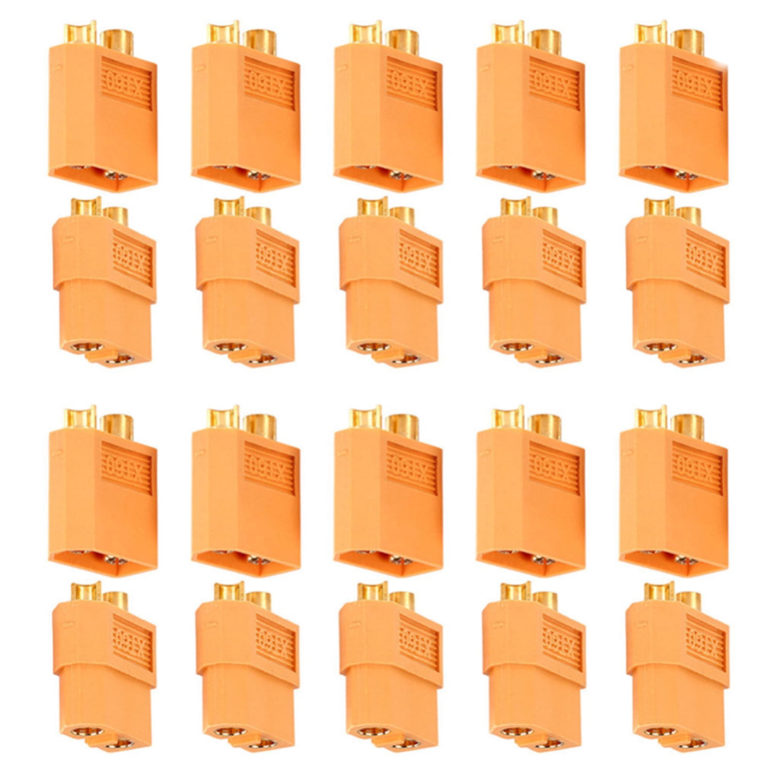 XT60 Male and Female Connectors Ensures High-Amp Connection, for ...