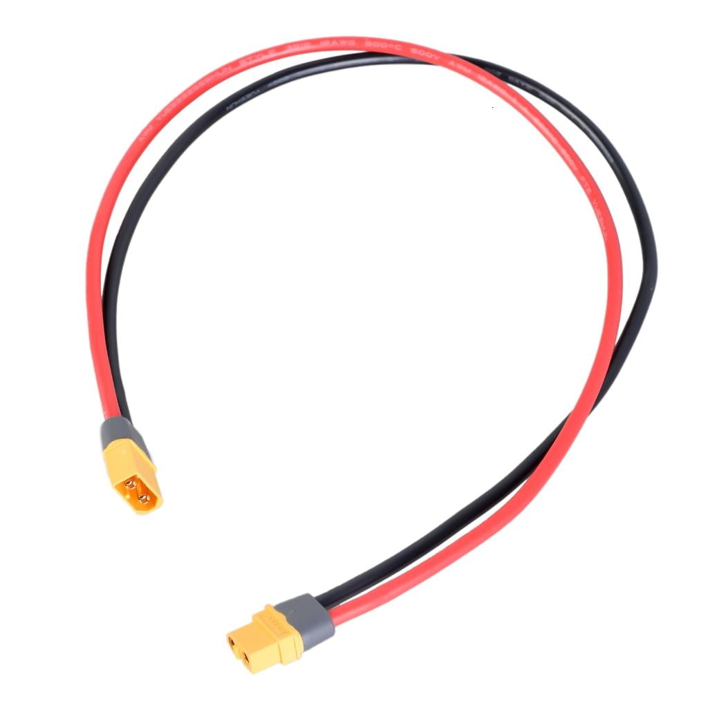 XT60 Male to Female Connector Cable 12AWG for Remote Control Toys and ...