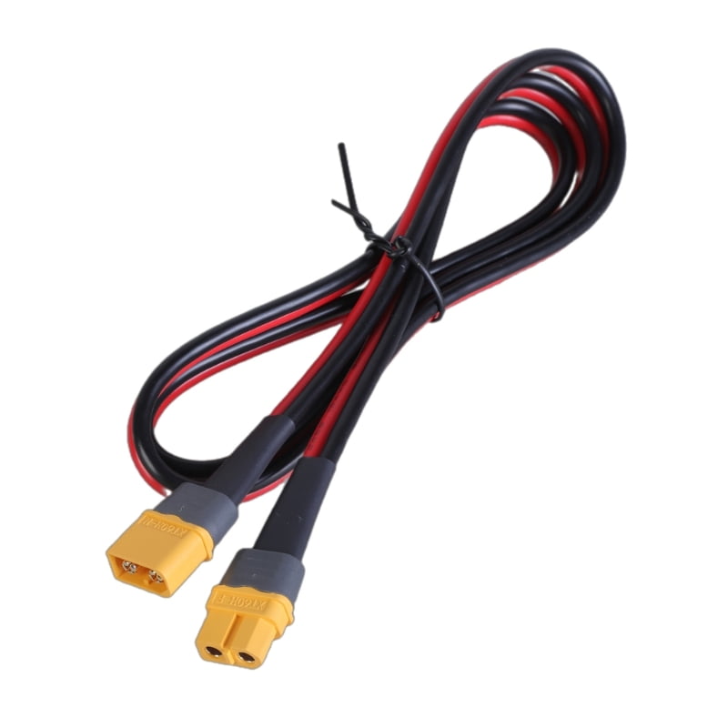 XT60 Male to XT60 Female Connectors with 12AWG Silicone Wire Extension Cable for RCs Lipos ...