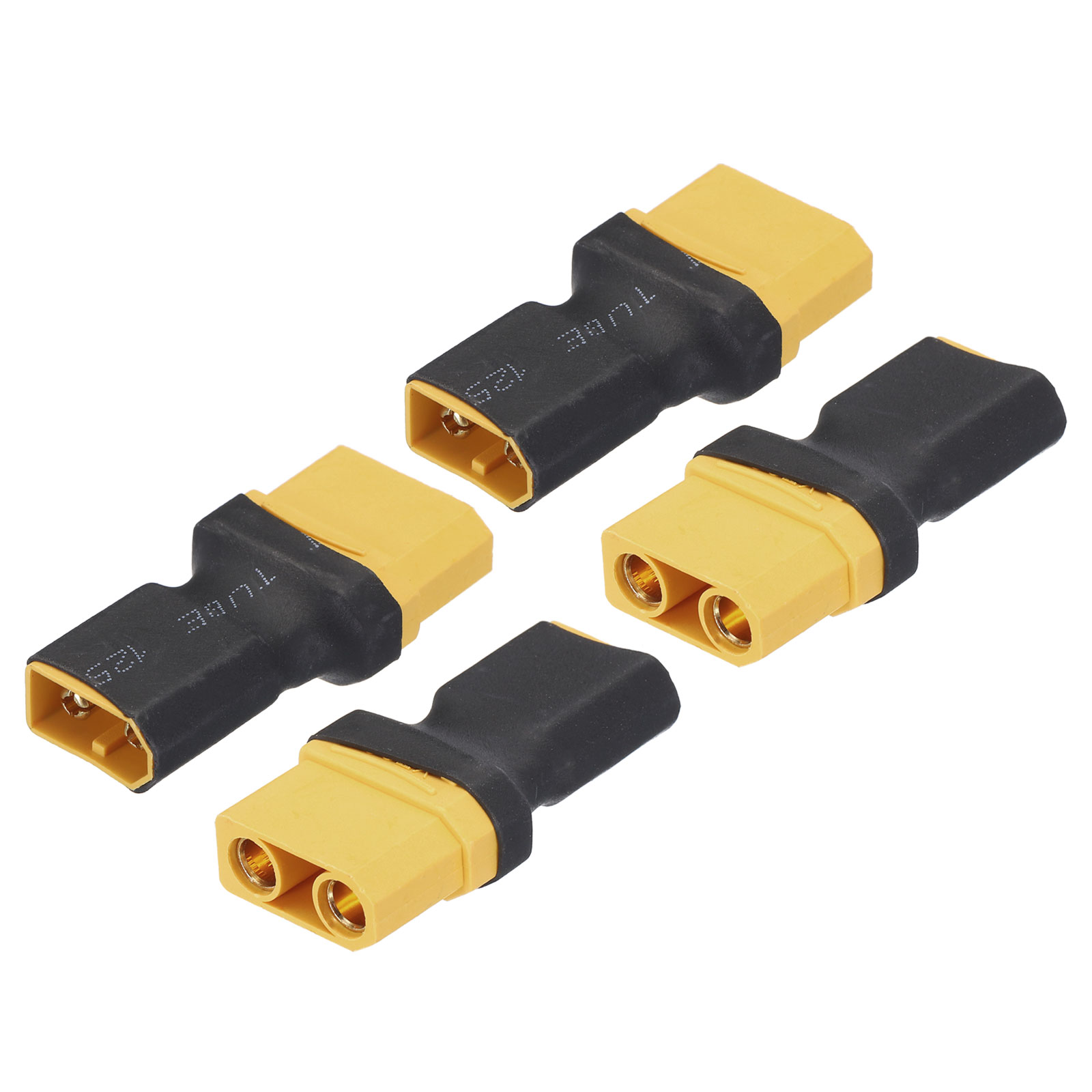 XT60 Male to XT90 Female Connector Adapter RC/RC LiPo Battery Converter 4pcs - Walmart.com