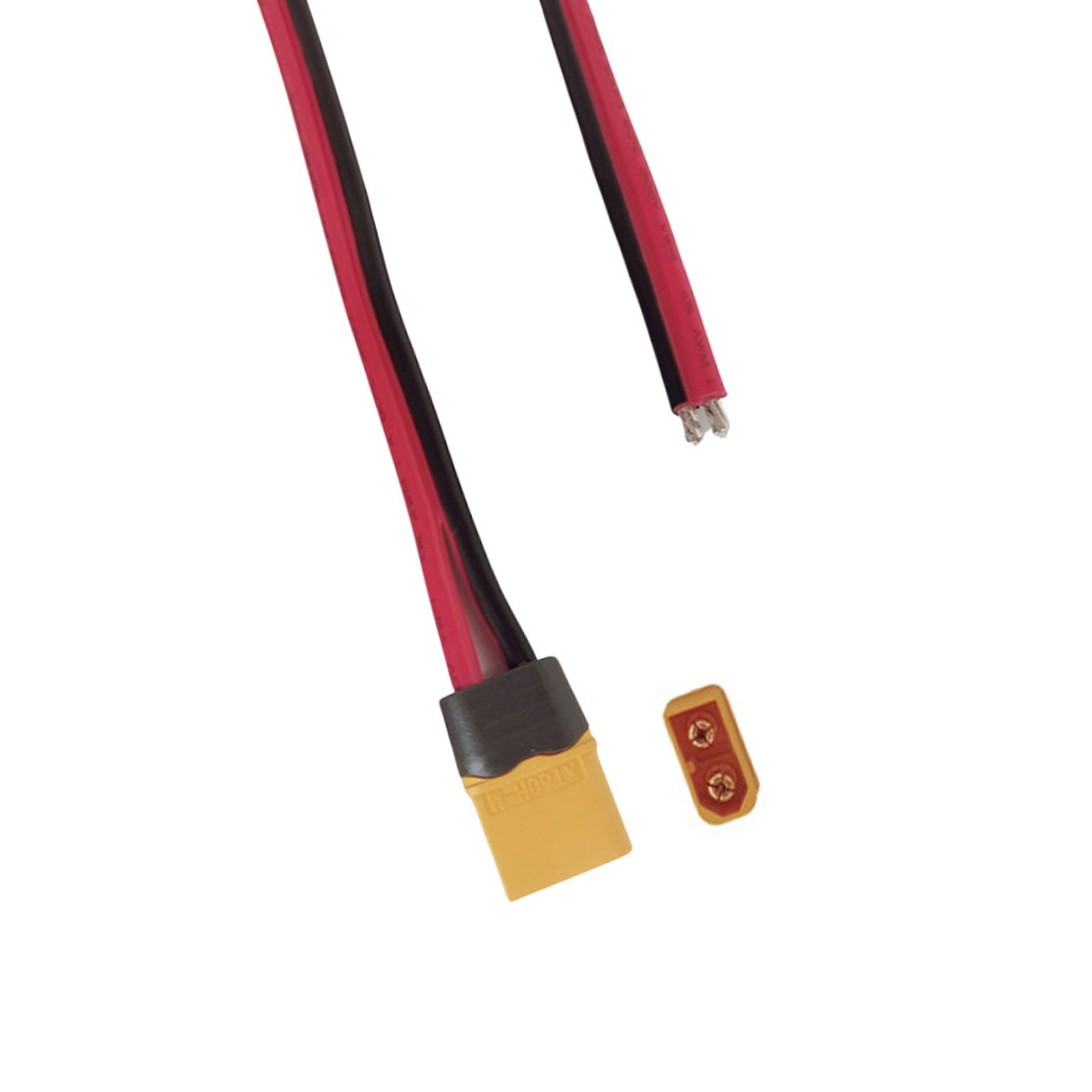 XT60 XT60H Cable Connectors Male Female Plugs Cable Optional 20A for ...