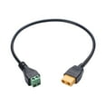 XT60 to 2-Pin Connector Adapter Cable Solderless Screw Terminal Quick ...