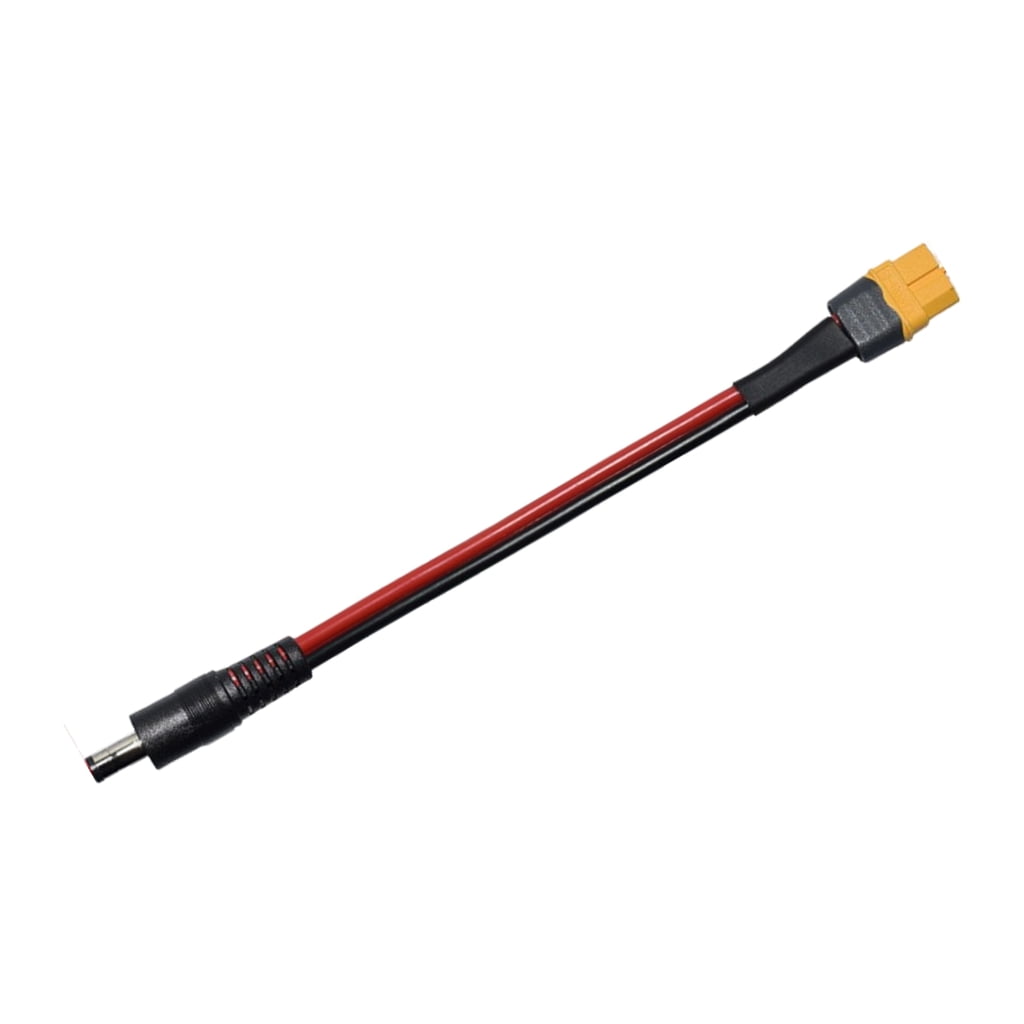 XT60 to DC5521 DC5.5x2.1mm Power Connectors Cable for FPV Devices and ...