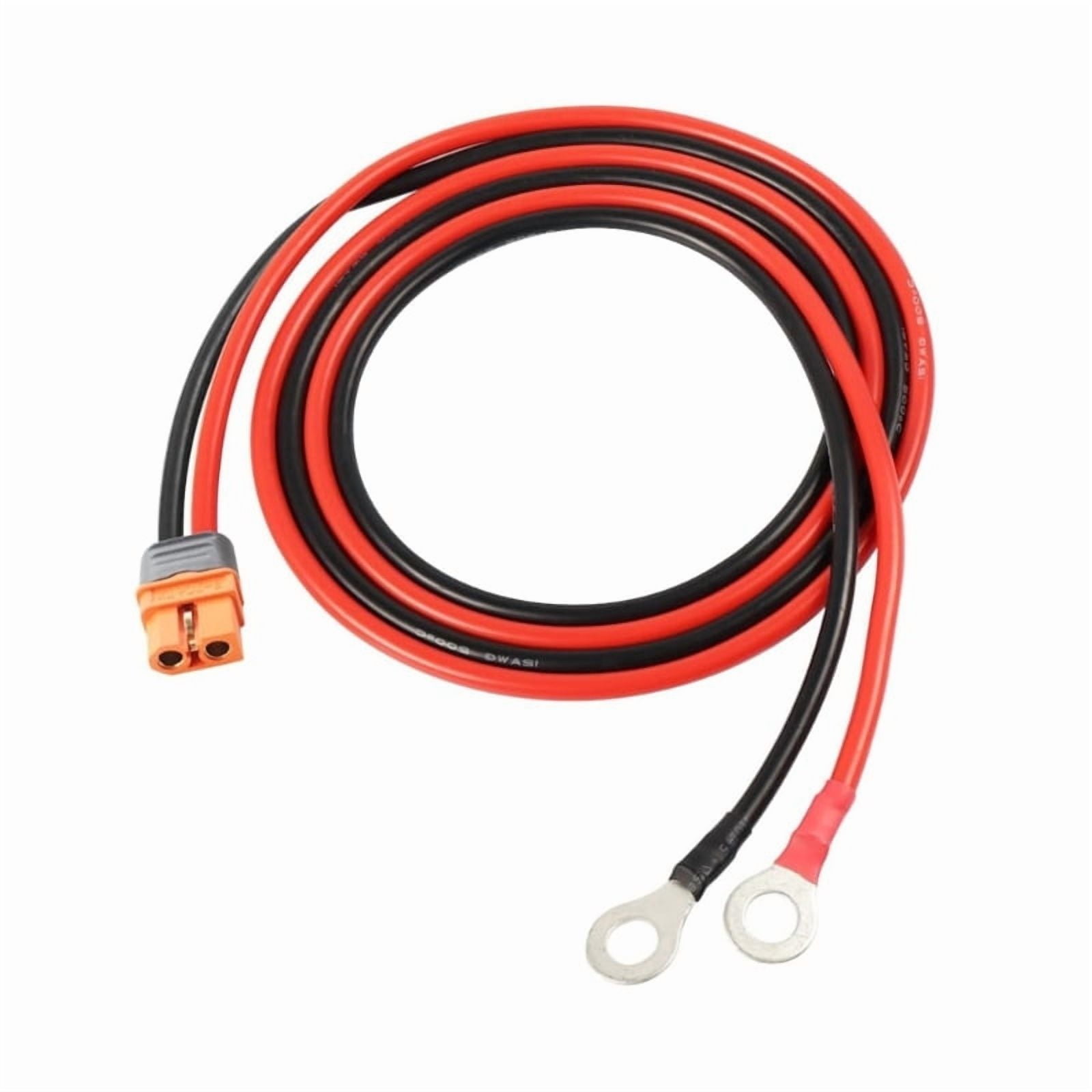XT60IF Connector to O Type Terminal Conversion Cable Nose Clip Wire for ...