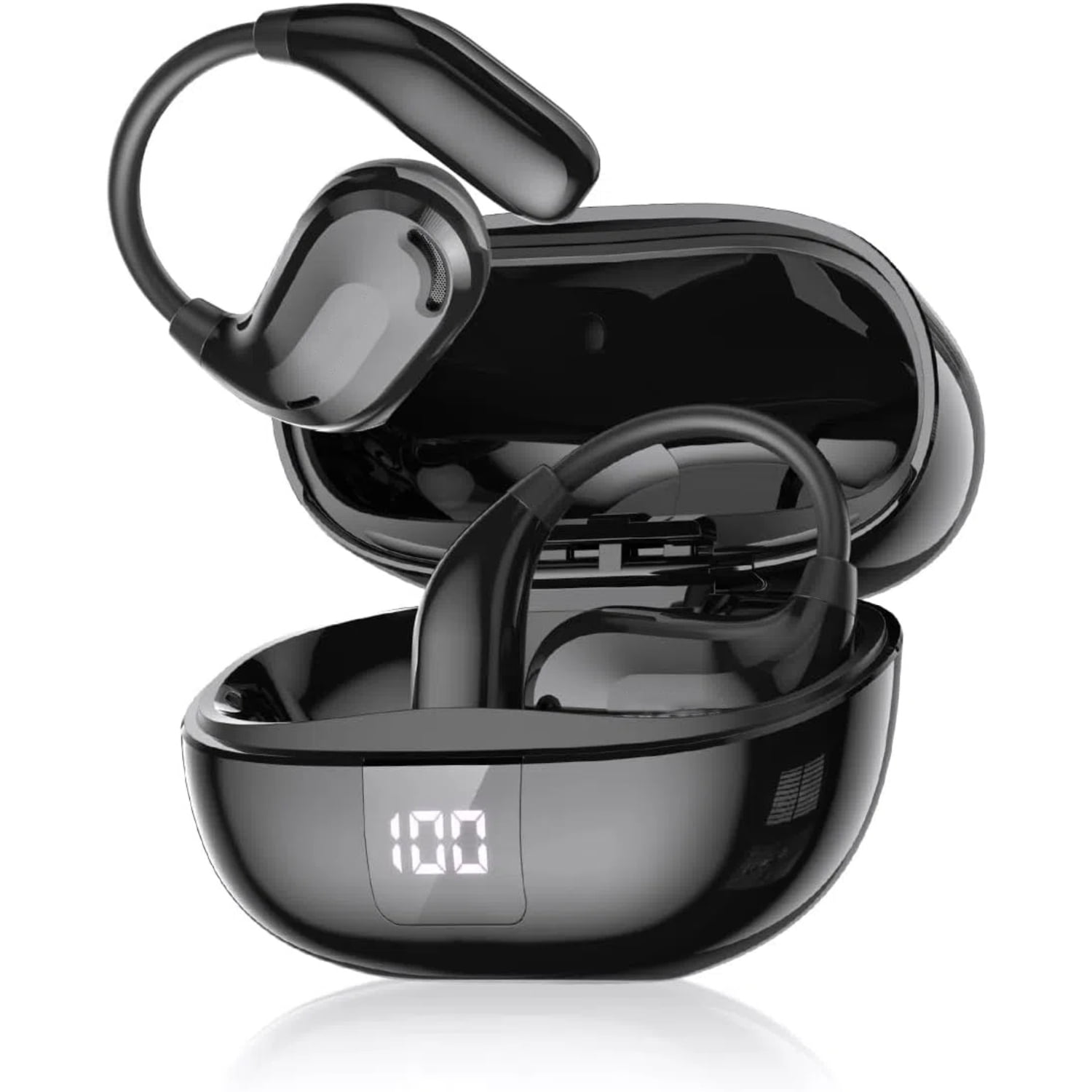 XT66PRO AI Real-Time Translation Earbuds Wireless 135-Language Open-Ear ...