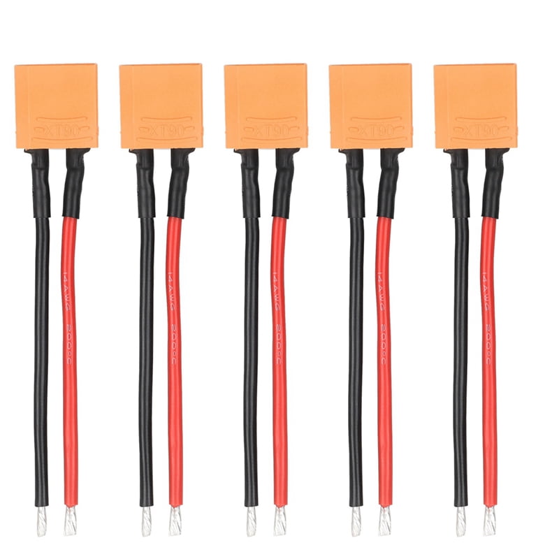 XT90 Male Cables Power Extension Cables Lithium Battery Cables Battery ...